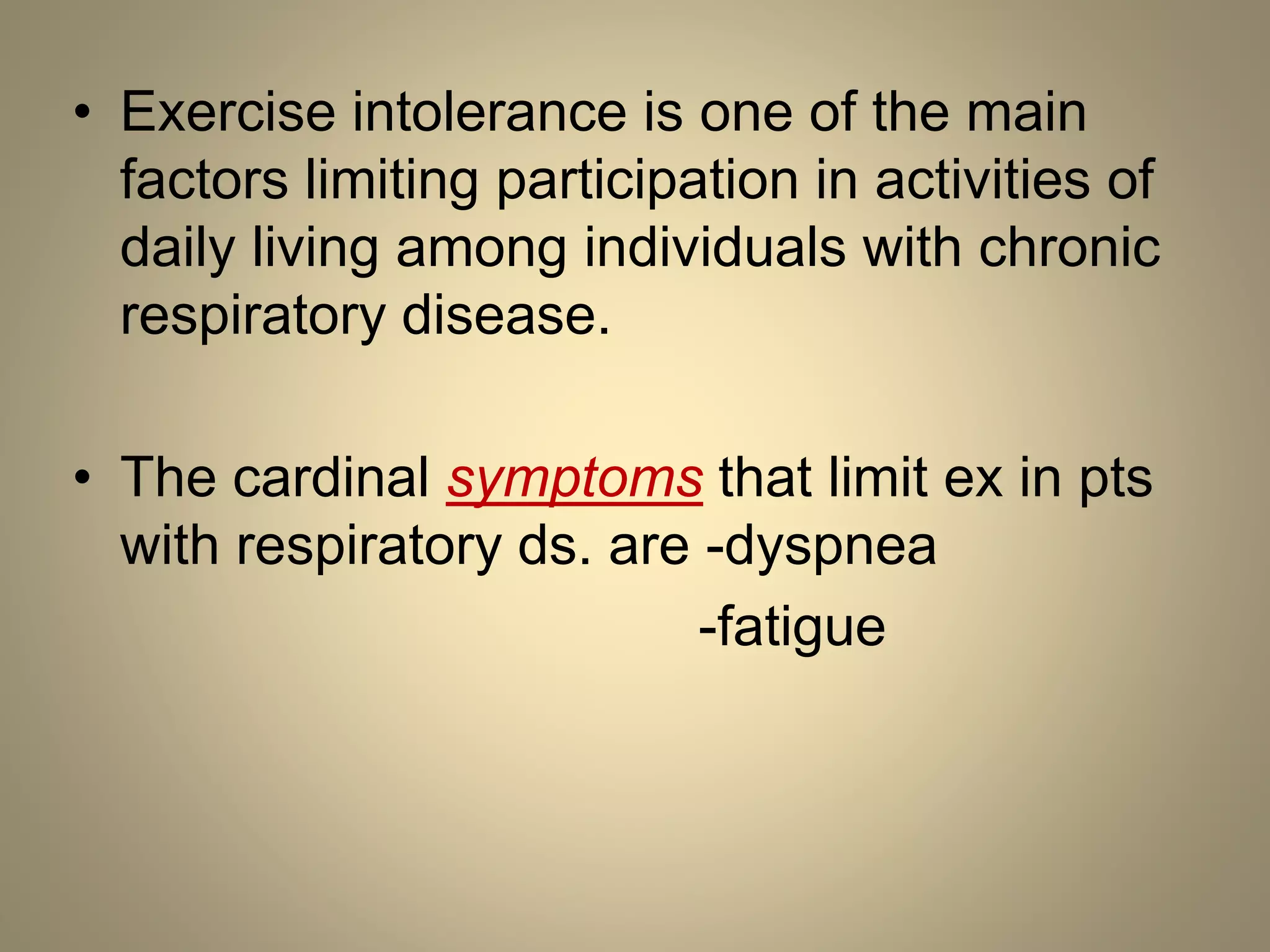 Pulmonary rehabilitation | PPTX