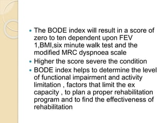 Pulmonary rehabilitation | PPTX | Physical Therapy | Wellness