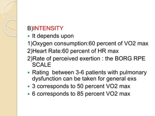 Pulmonary rehabilitation | PPTX | Physical Therapy | Wellness