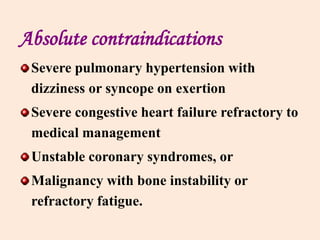 Pulmonary rehabilitation dr.samiaa | PPT