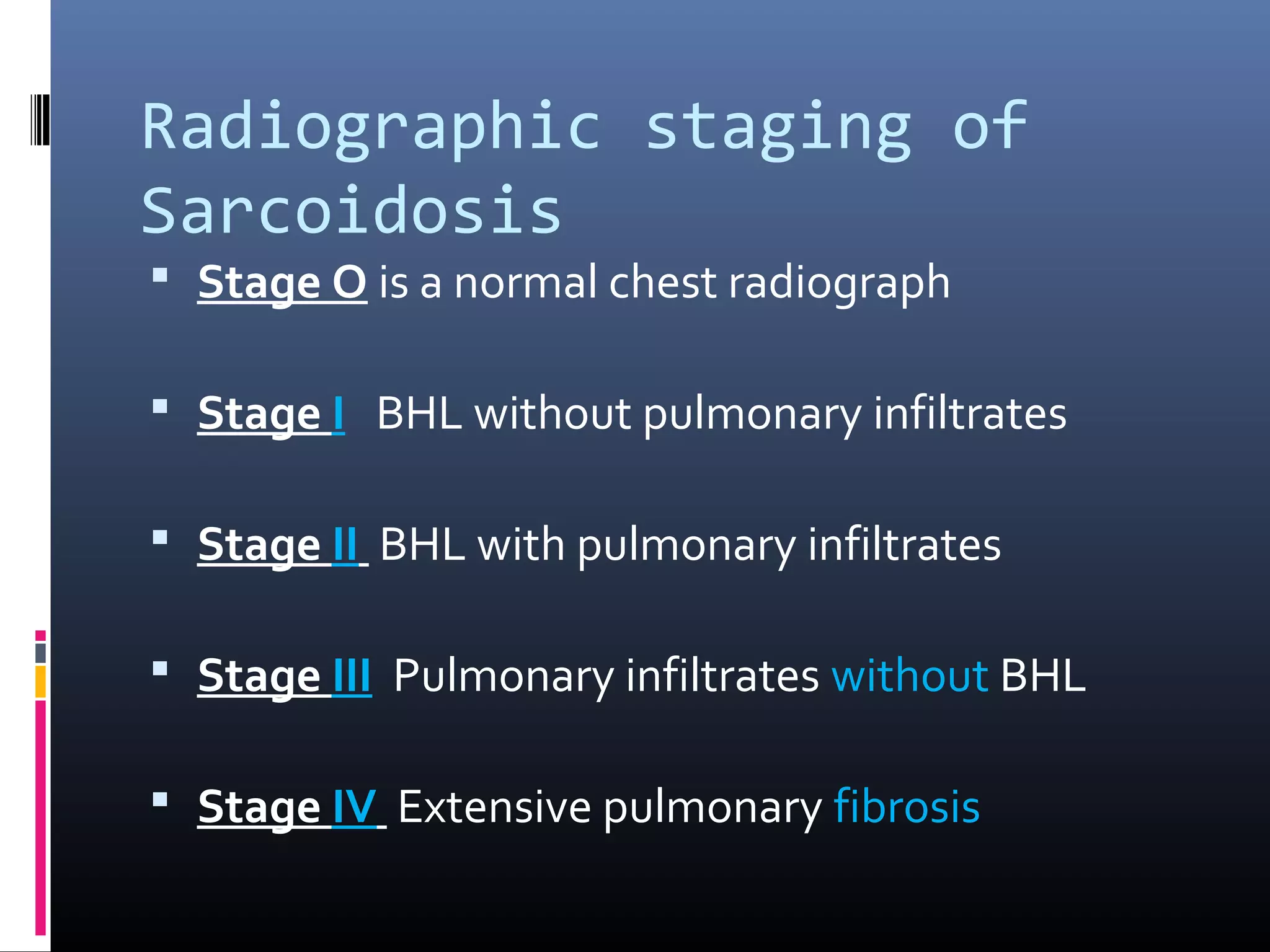 Pulmonary sarcoidosis | PPT