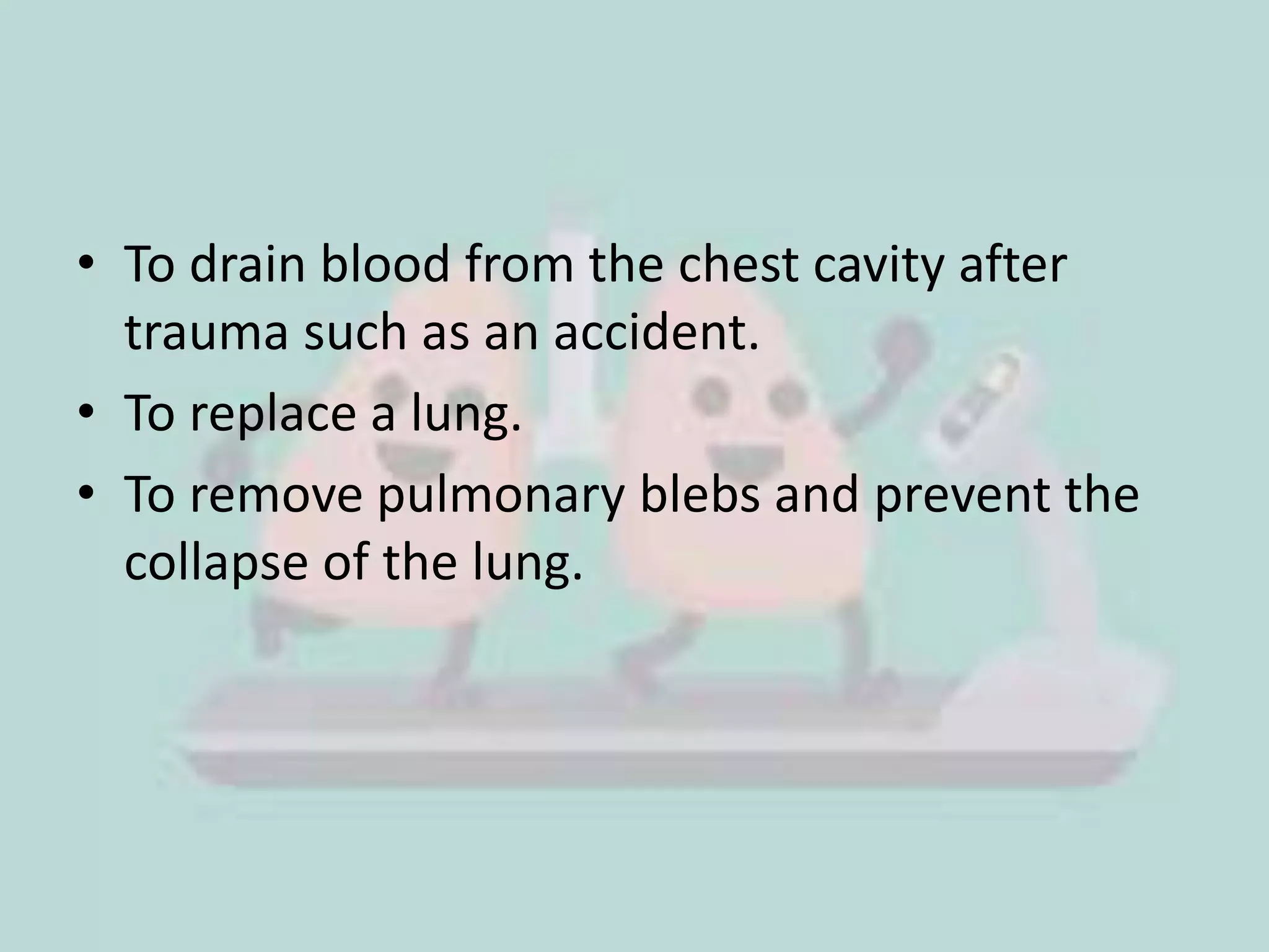 Pulmonary surgeries | PPTX