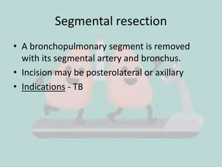 Pulmonary surgeries | PPTX