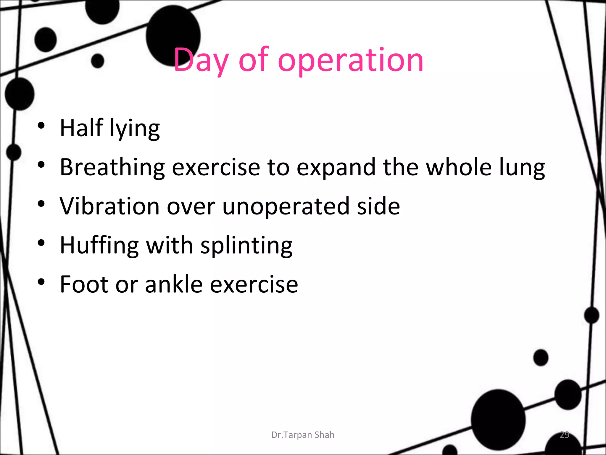 Pulmonary surgery | PPT