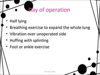 Pulmonary surgery | PPT