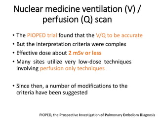 V/Q scan | PDF