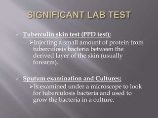 Pulmonary tuberculosis | PPTX