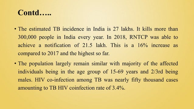 Pulmonary TB (Tuberculosis) PPT SlideShare | PPTX