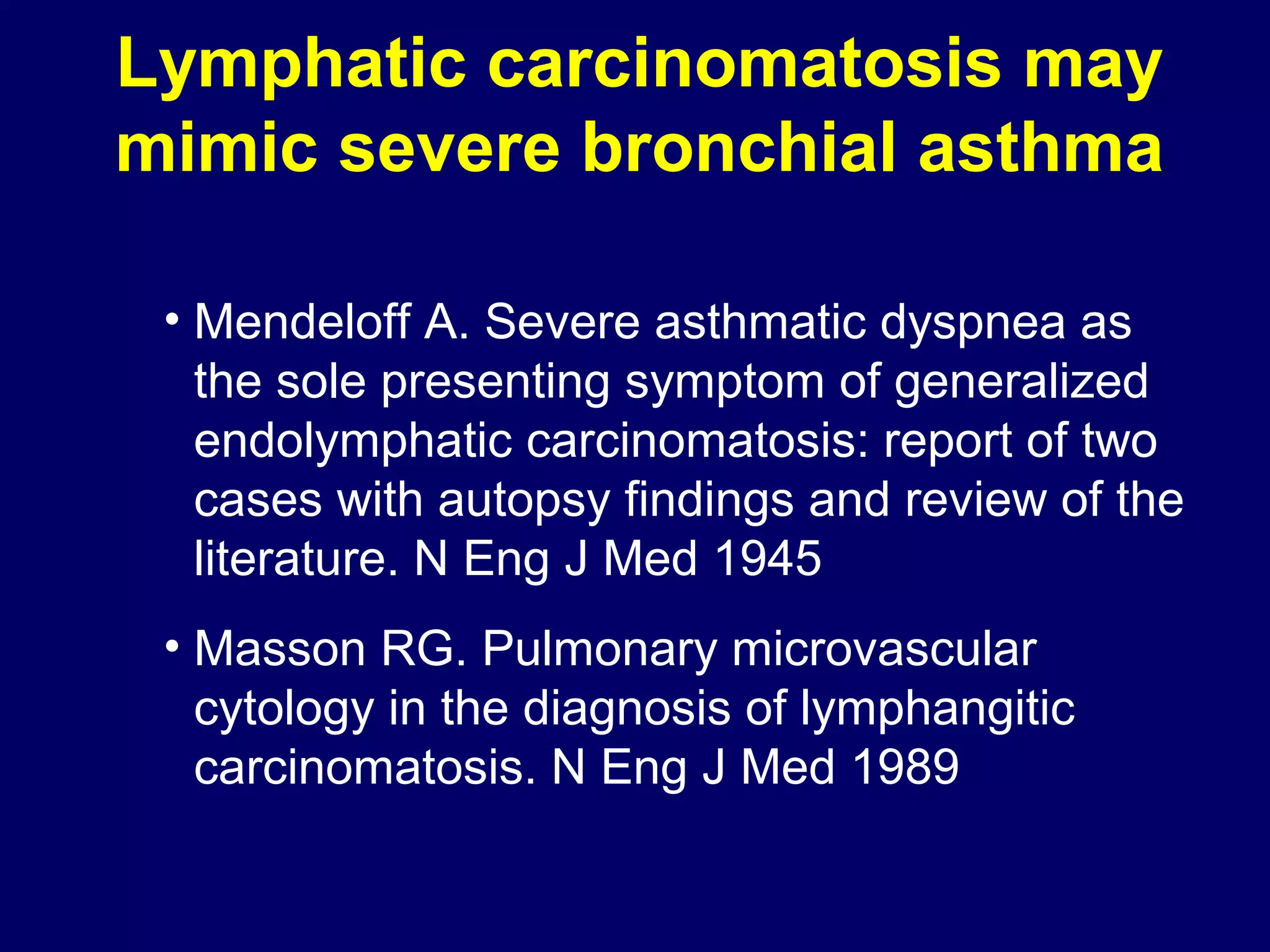 Pulmonary toxicity by cystostatics | PPT