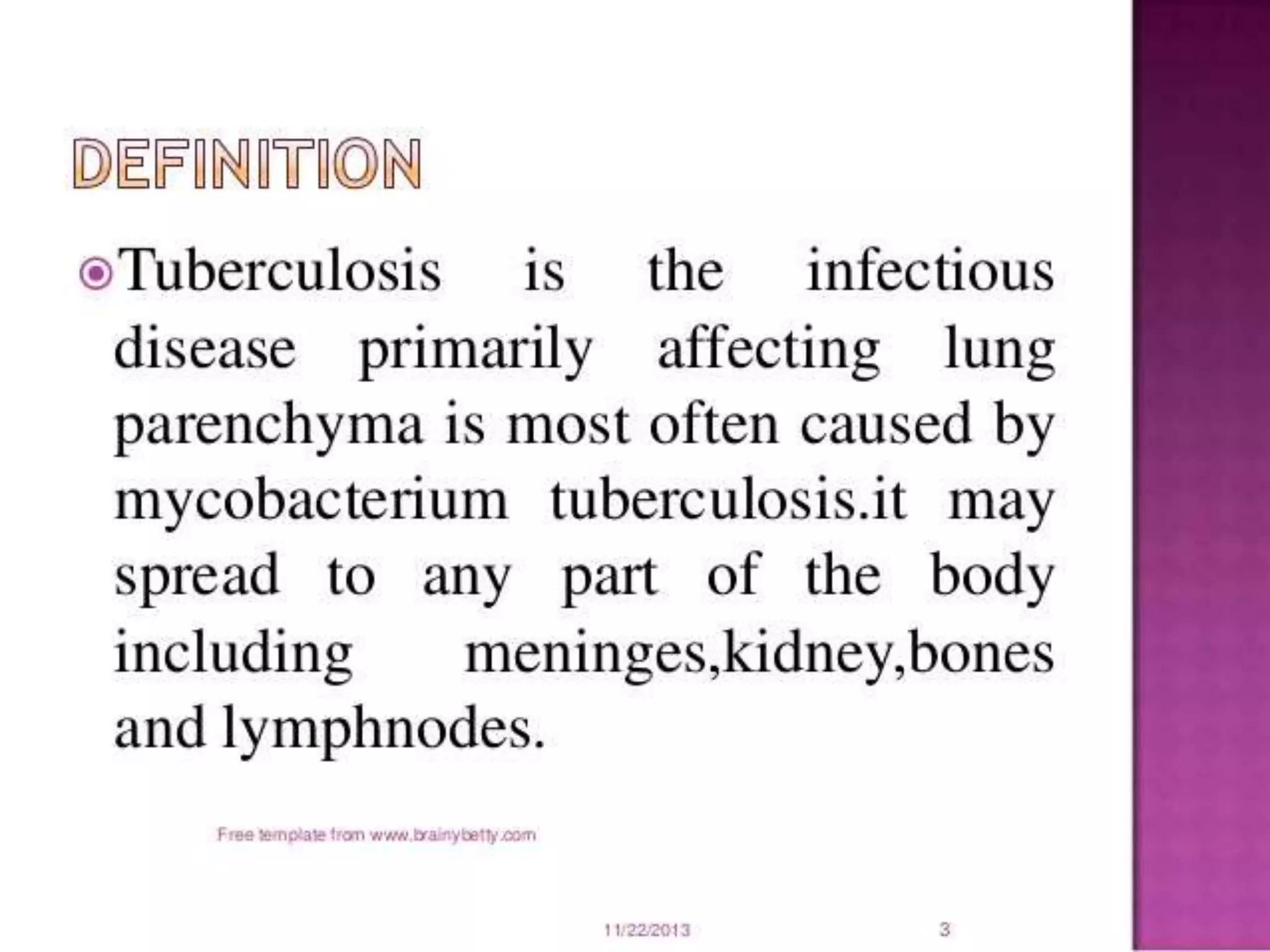 Pulmonary tuberclosis | PDF