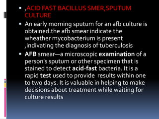 Pulmonary tuberclosis | PDF
