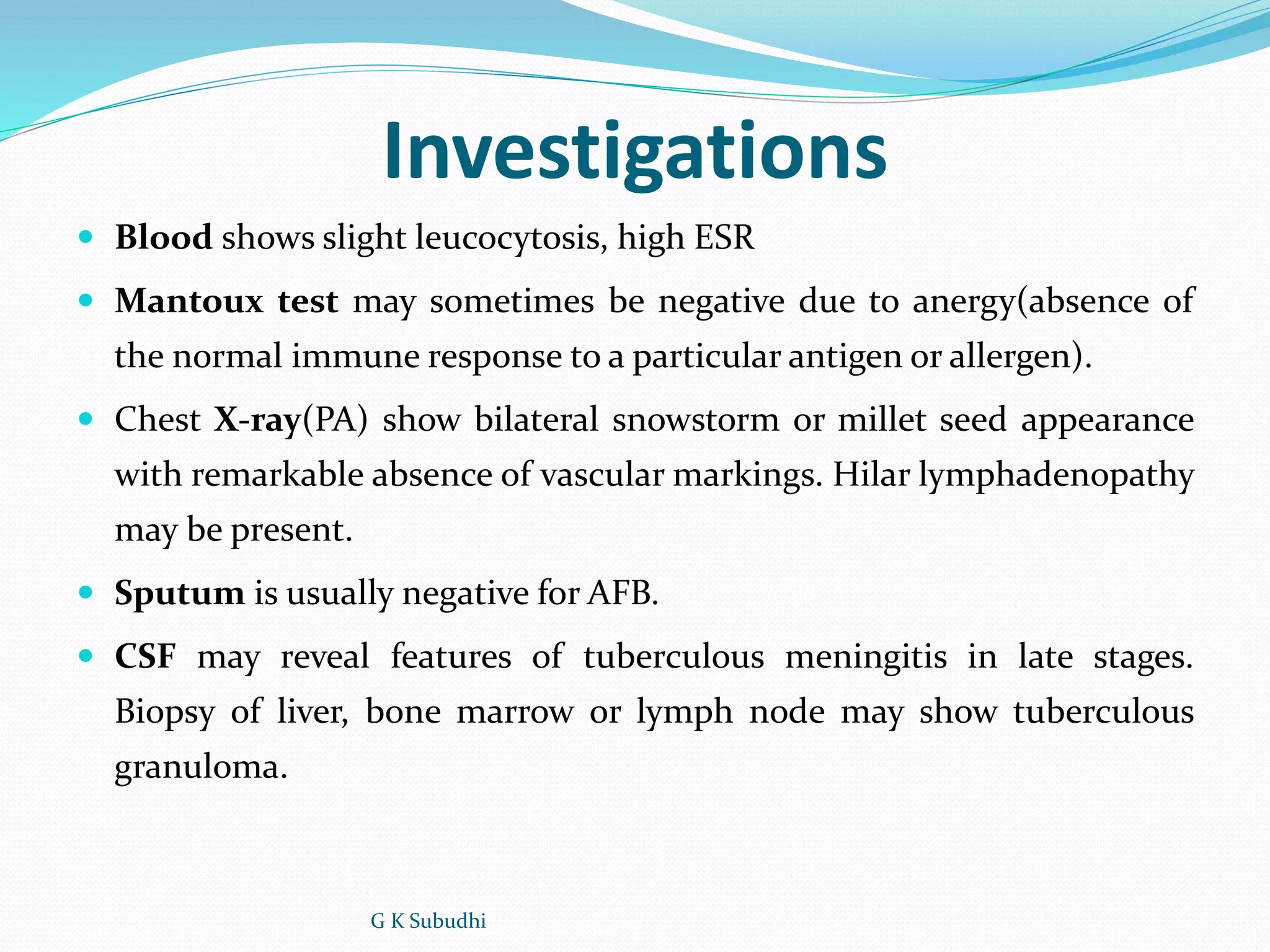 Pulmonary tuberculosis | PPTX
