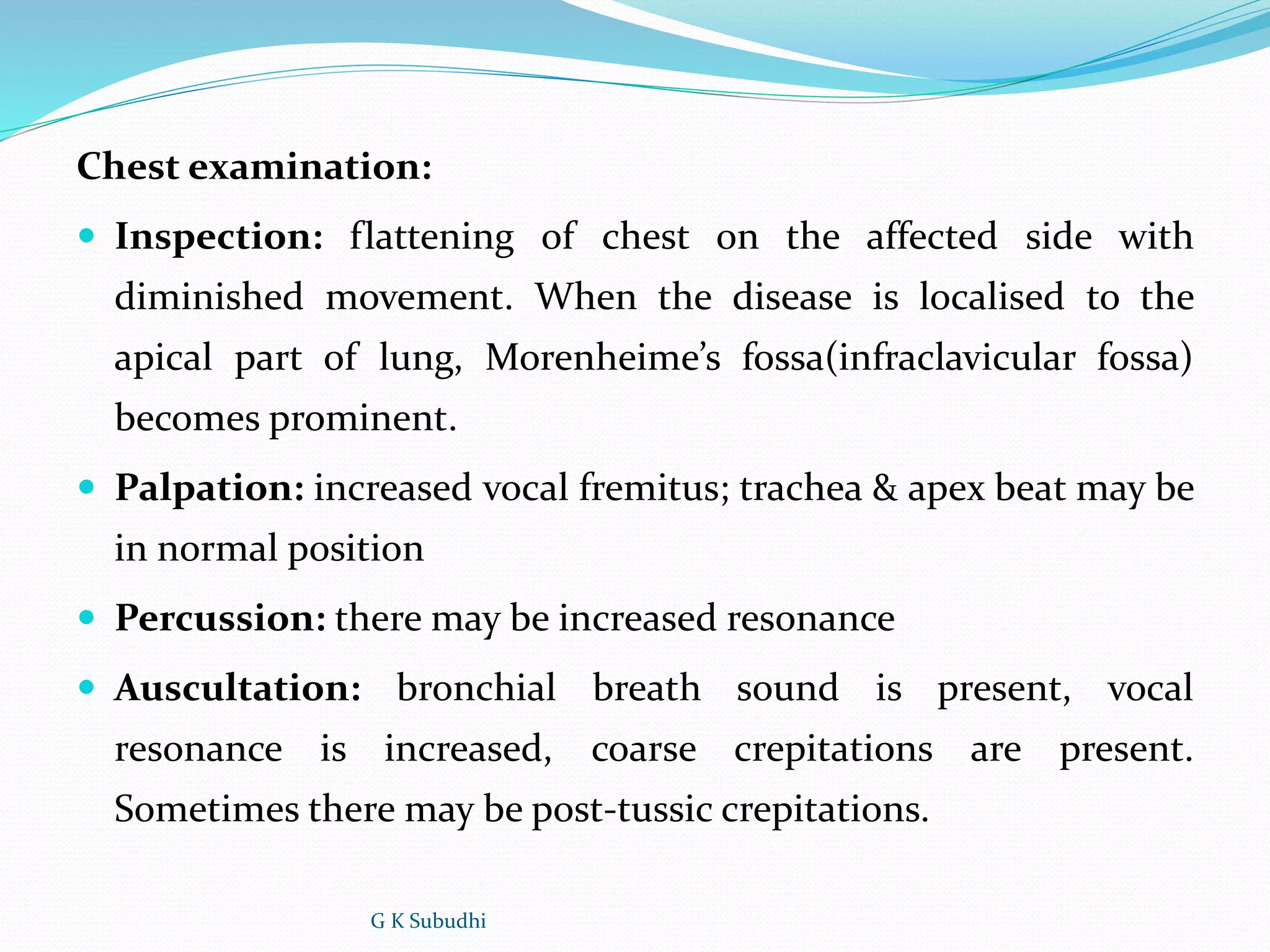Pulmonary tuberculosis | PPTX