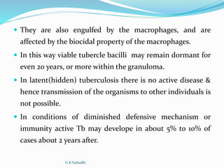 Pulmonary tuberculosis | PPTX