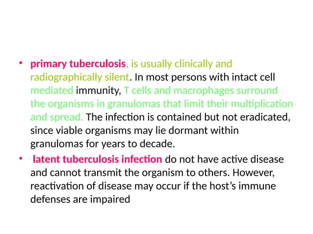PULMONARY TUBERCULOSIS definition and management.pptx