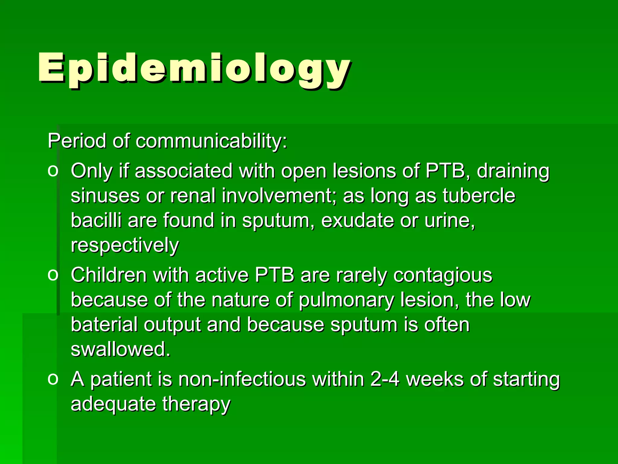 Pulmonary Tuberculosis | PPT