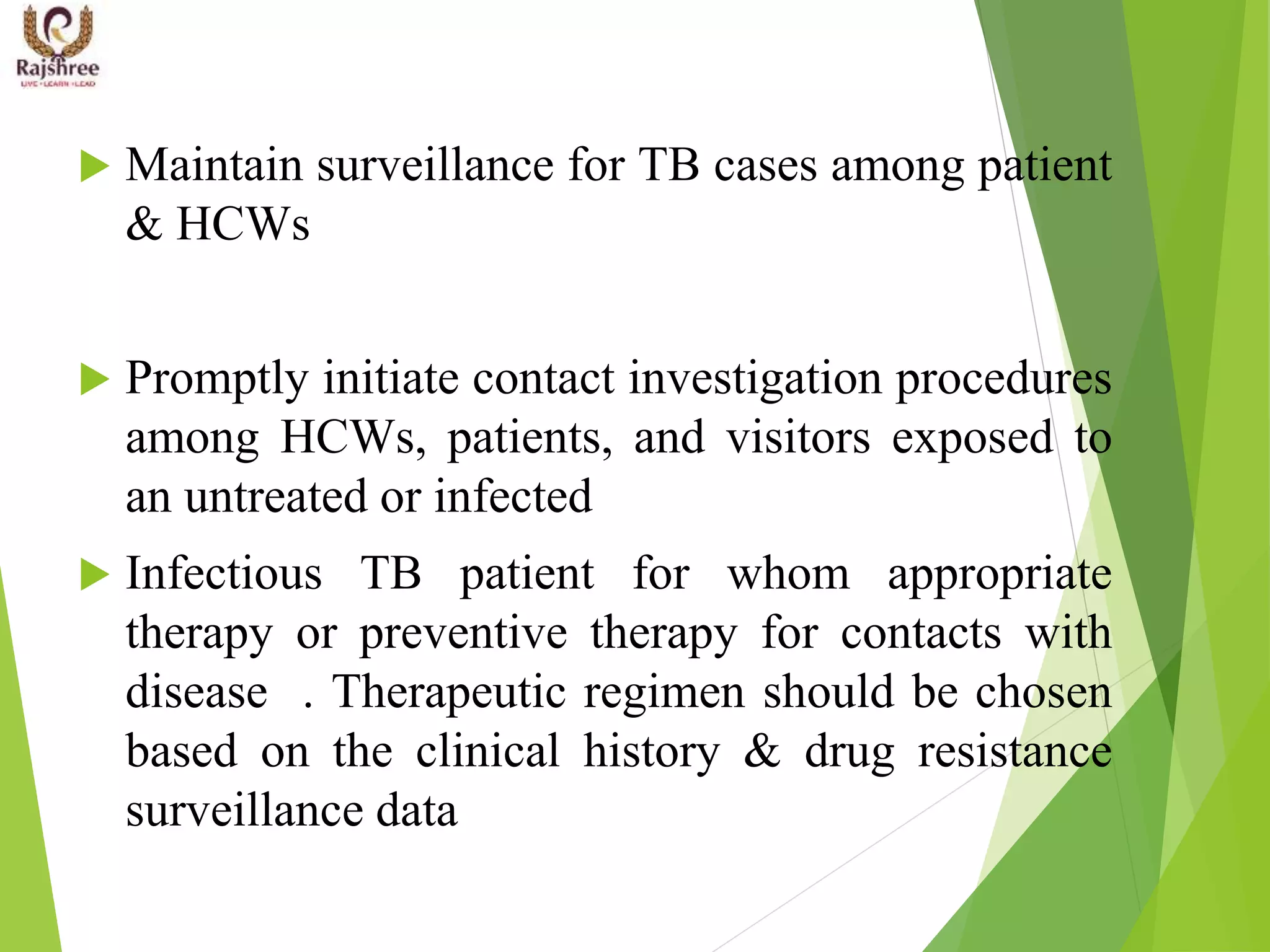 PULMONARY TUBERCULOSIS health care setting nursing perspective.pptx