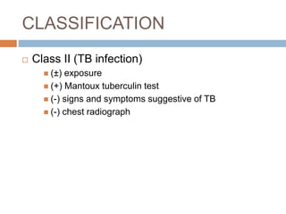 Pulmonary tuberculosis (tb) | PPTX