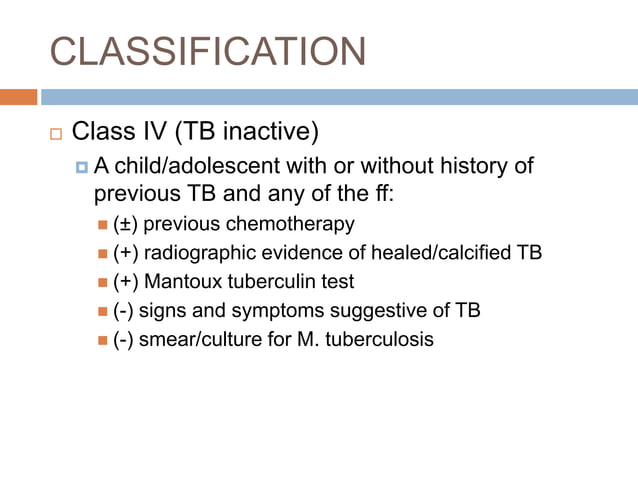 Pulmonary tuberculosis (tb) | PPTX