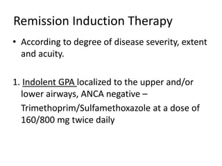Pulmonary vasculitis | PPTX