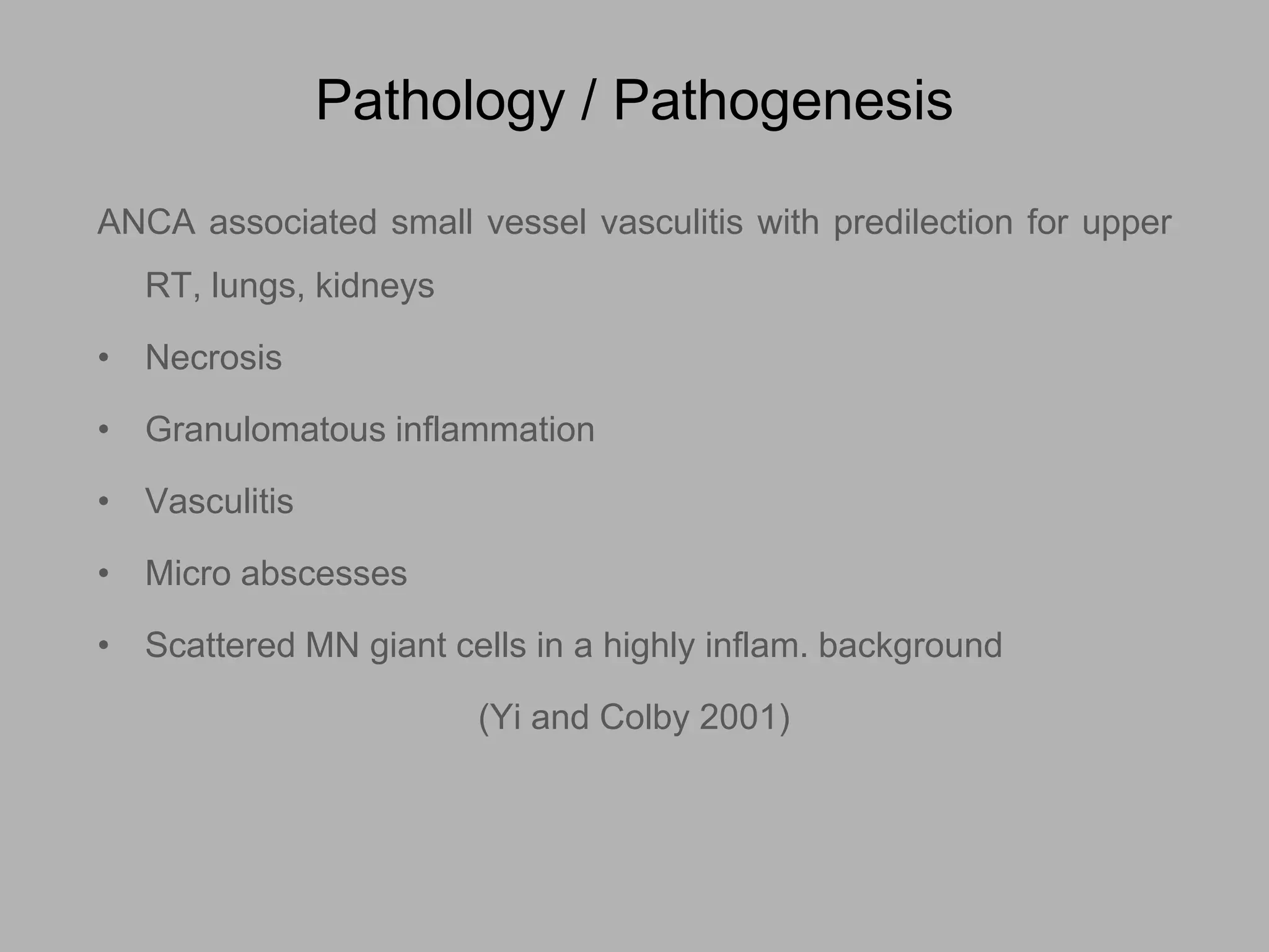 Pulmonary Vasculitis | Jindal Chest Clinic | PPT