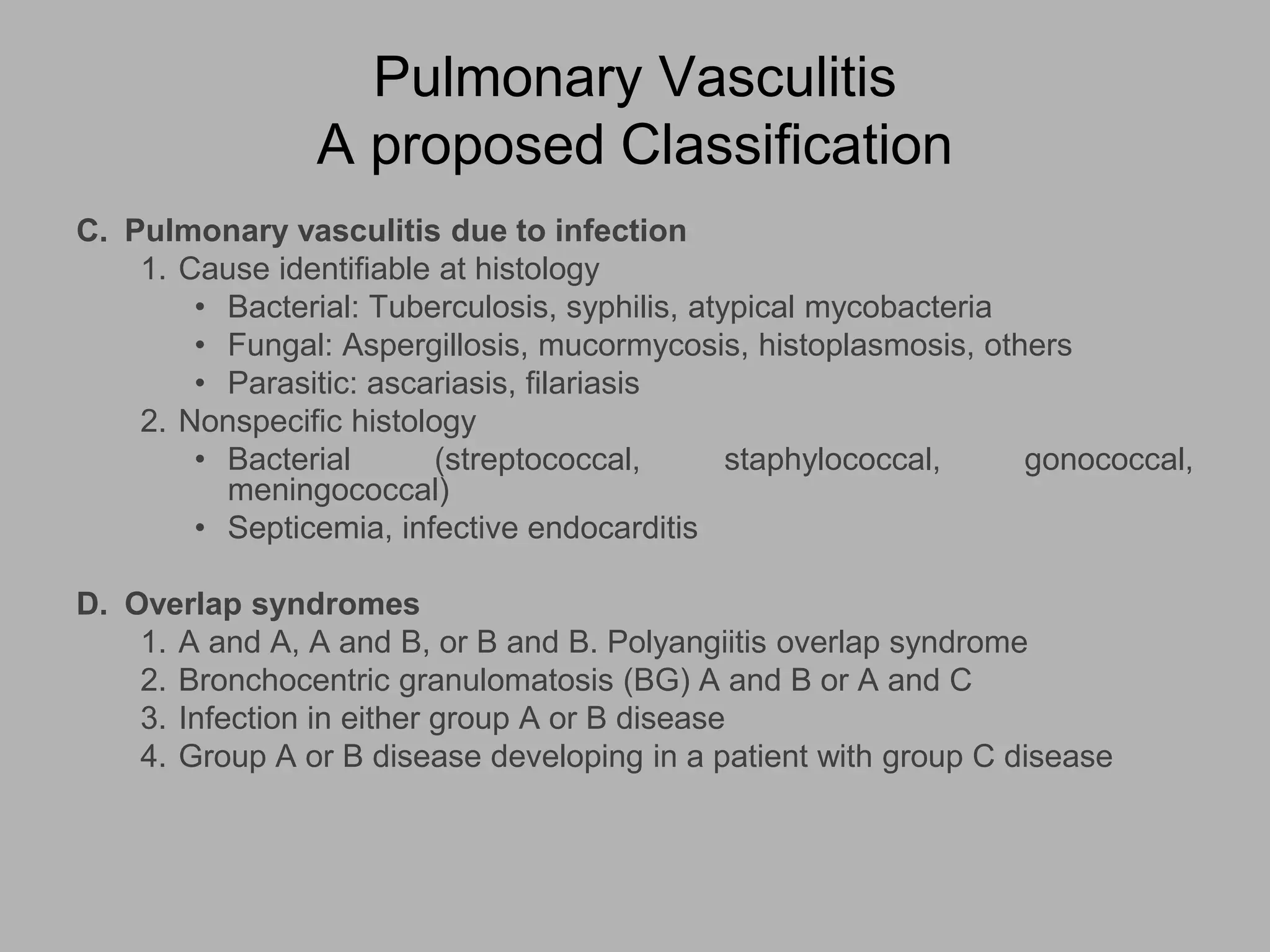 Pulmonary Vasculitis | Jindal Chest Clinic | PPT