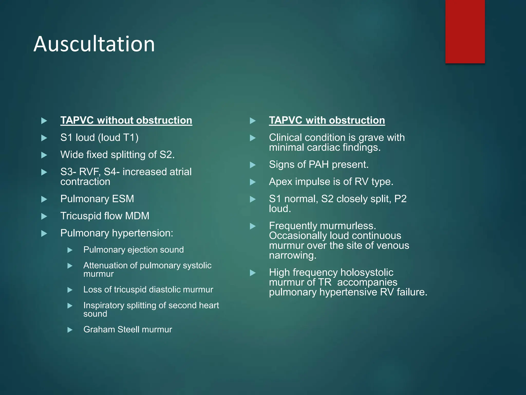 PULMONARY VENOUS ANOMALIES by Dr reyaz fayaz | PPTX