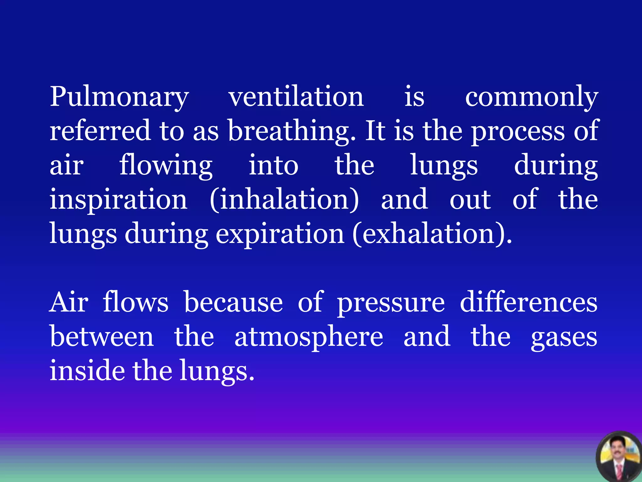 Pulmonary ventilation | PPTX