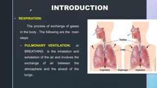 Pulmonary ventilation | PPTX