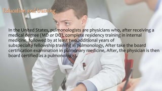 Pulmonology | PPTX