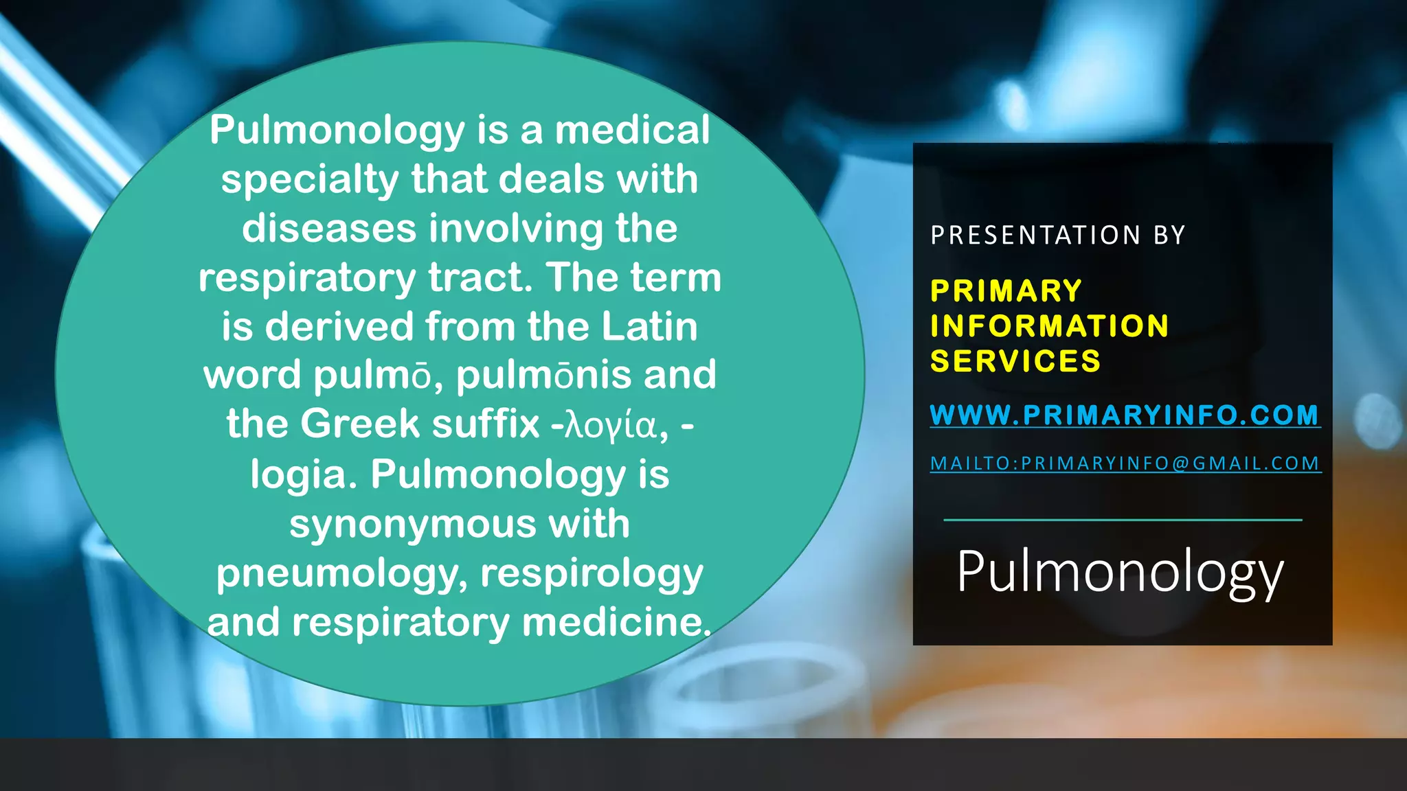 Pulmonology | PDF