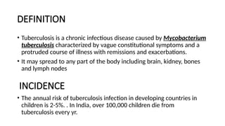 Pediatrics Pulmonary tuberculosis .pptm.pptx