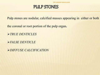 dental pulp for BDS | PPTX | Dental Health | Diseases and Conditions