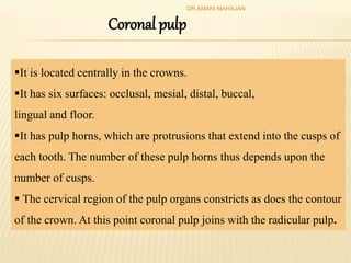 dental pulp for BDS | PPTX