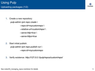 Pulp - Software Repository Management - a brief introduction | PPT