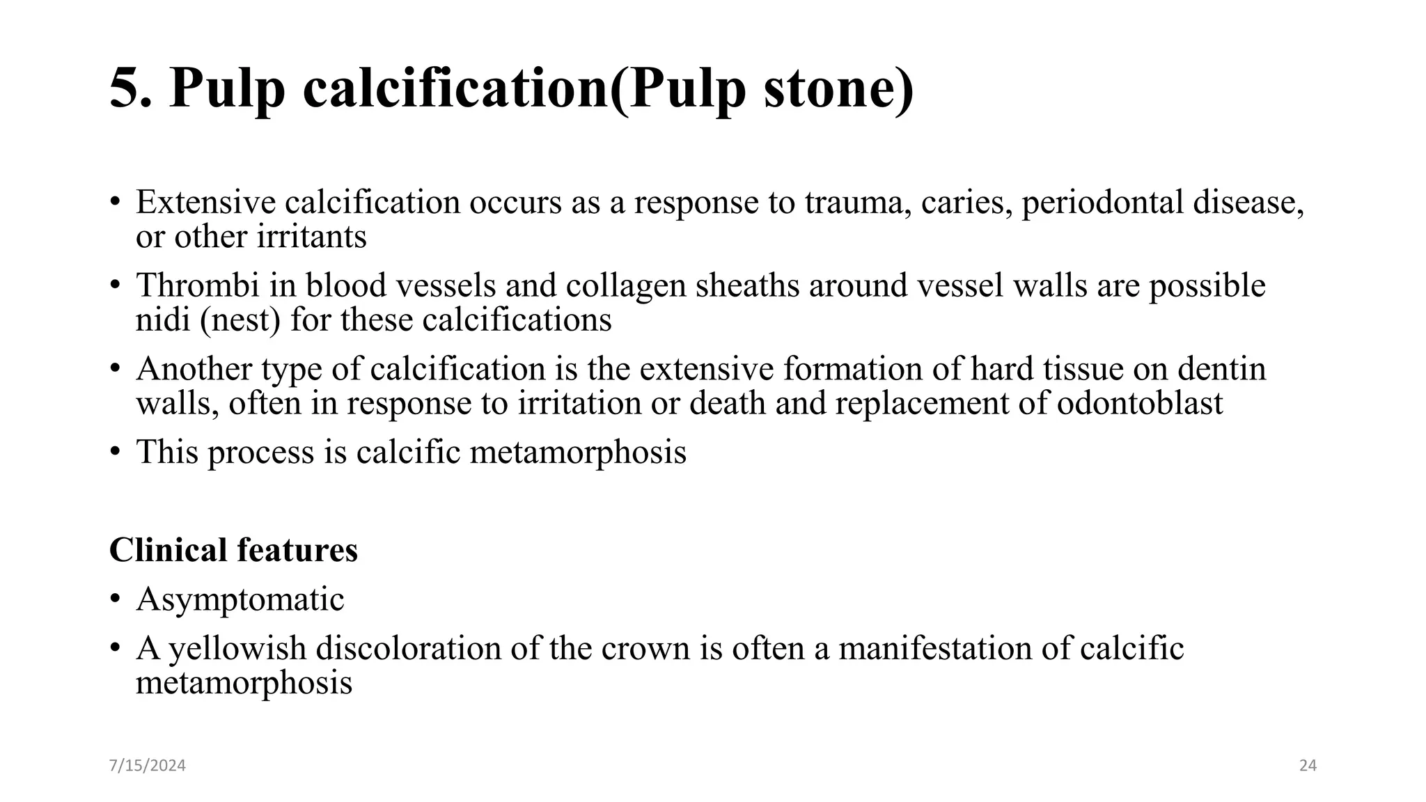 Classification Of Pulpal And Peri-Apical Disease – WUYKI