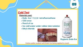Pulpal diagnostic methods used in Dentistry | PDF