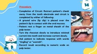 Pulpal diagnostic methods used in Dentistry | PDF