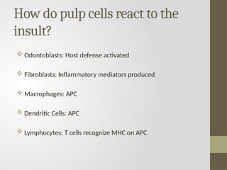 pulpal diseases.pptx, pulpal diseases of teeth | PPTX