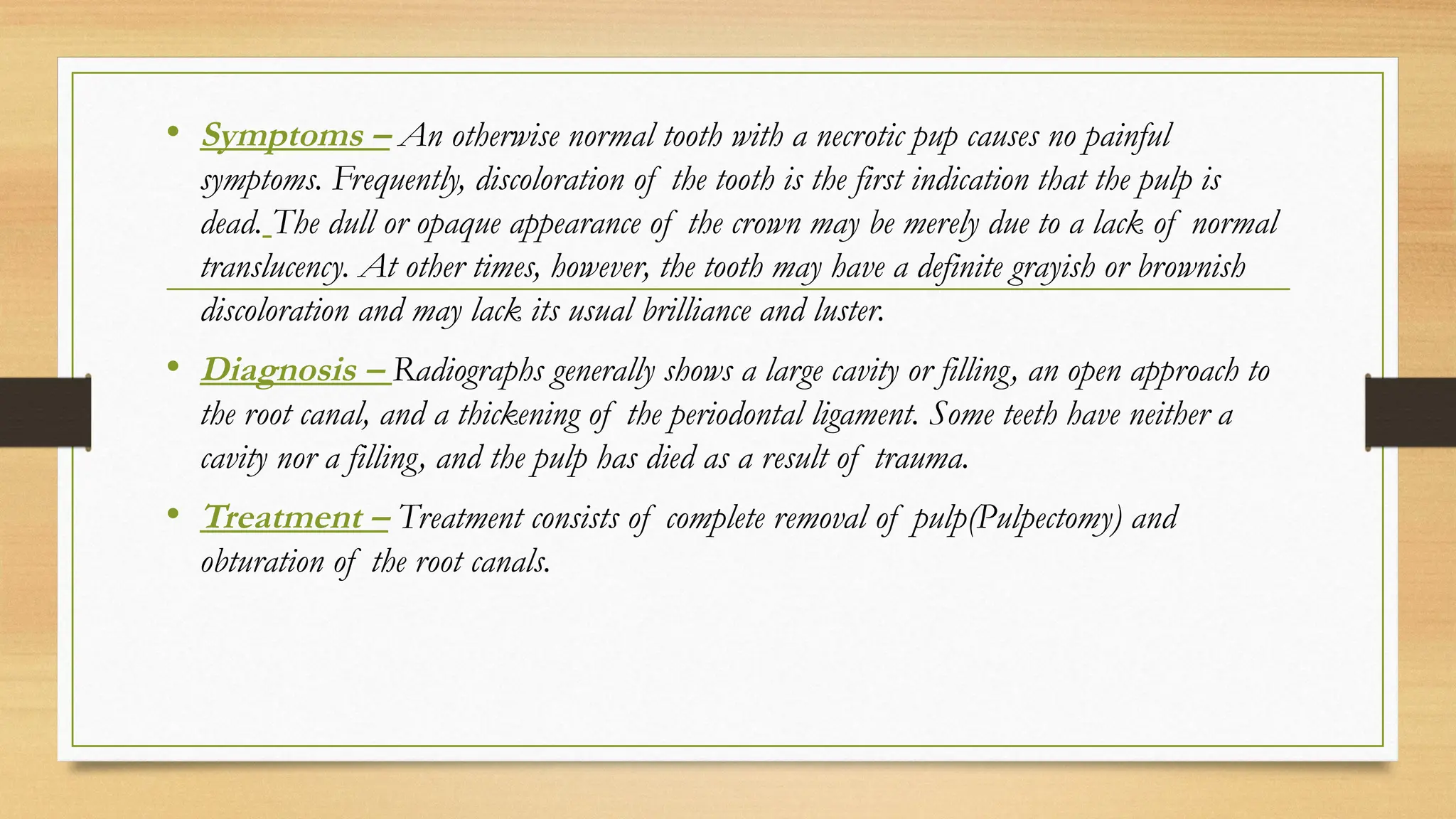 Pulpal diseases in Dental, Cons .pptx
