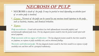 Pulpal diseases in Dental, Cons .pptx