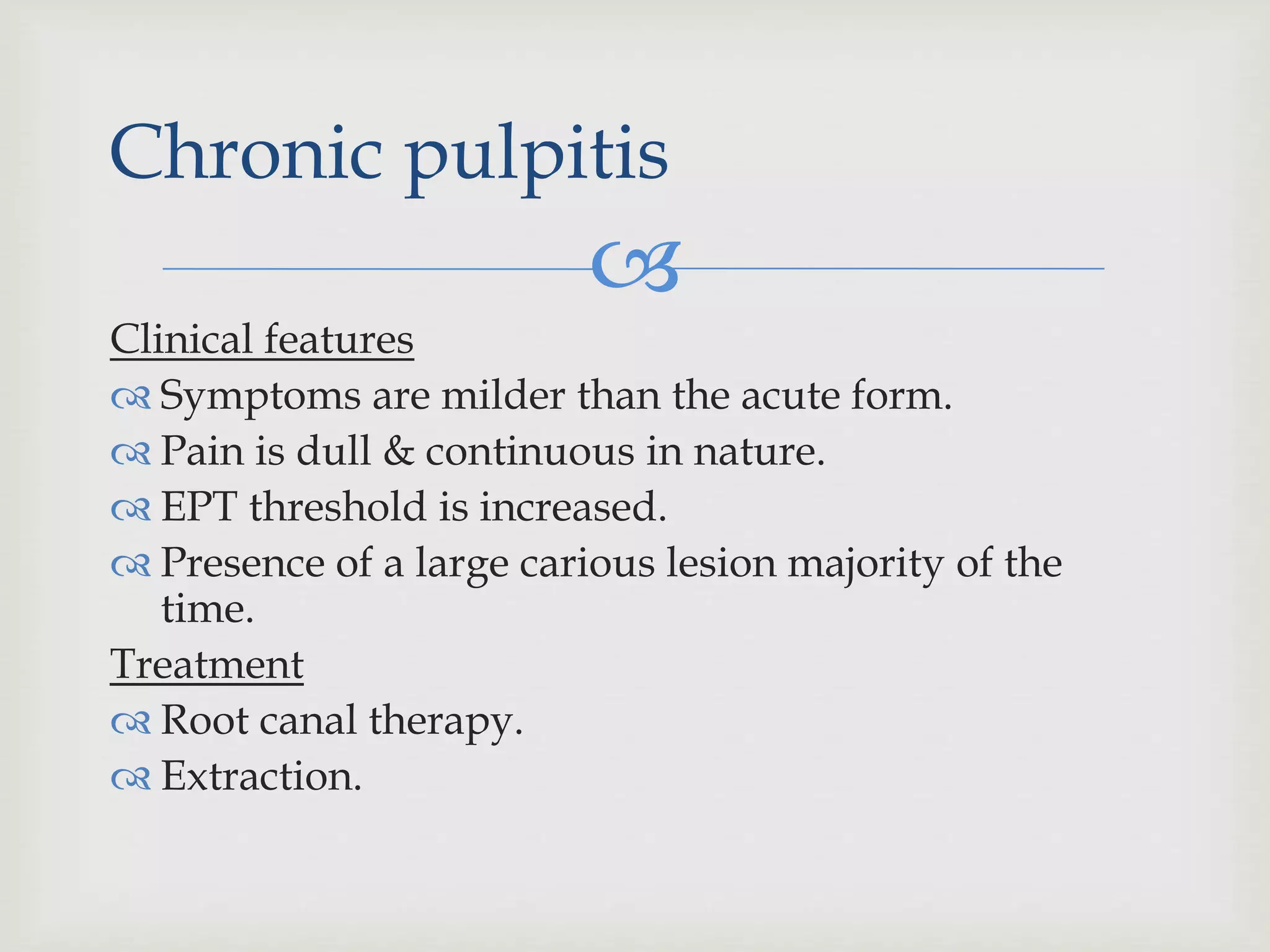 Pulpal & periapical diseases | PPTX