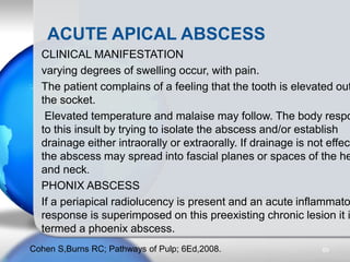 Pulpal & periradicular diseases & their diagnosis | PPTX