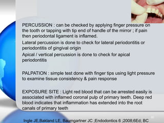 Pulpal & periradicular diseases & their diagnosis | PPTX