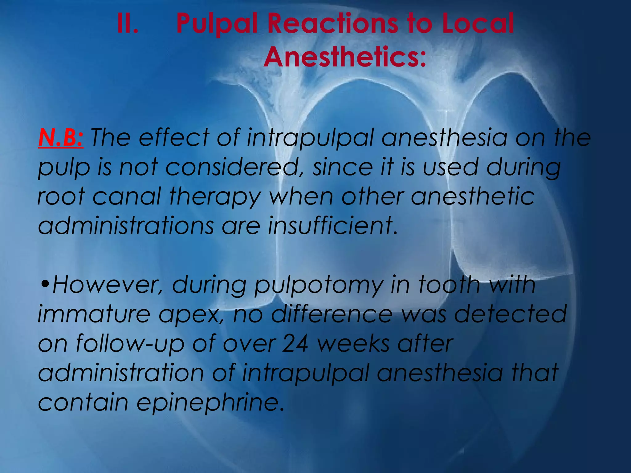 Pulpal reactions to caries and dental procedures | PPT