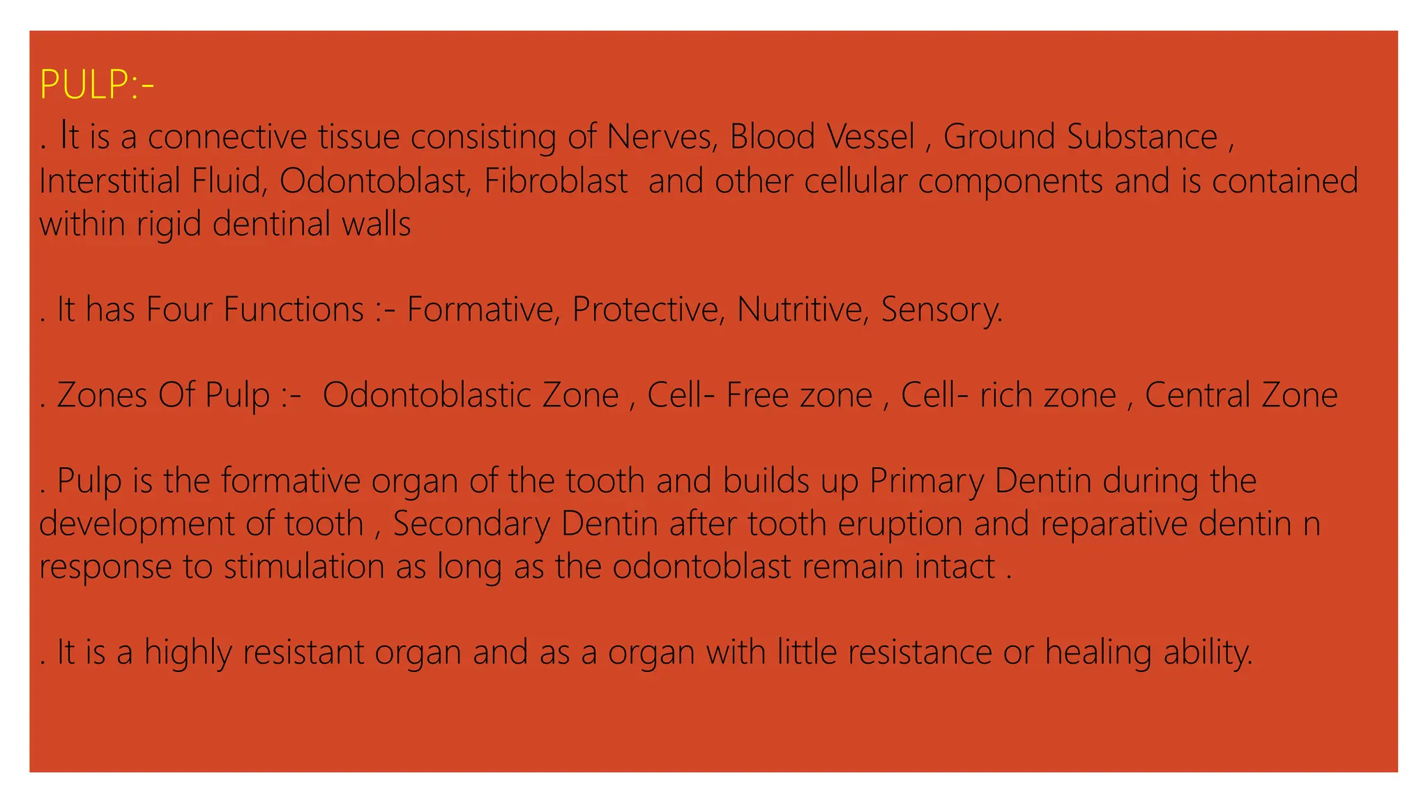Pulpal Response To Dental Caries | PPTX