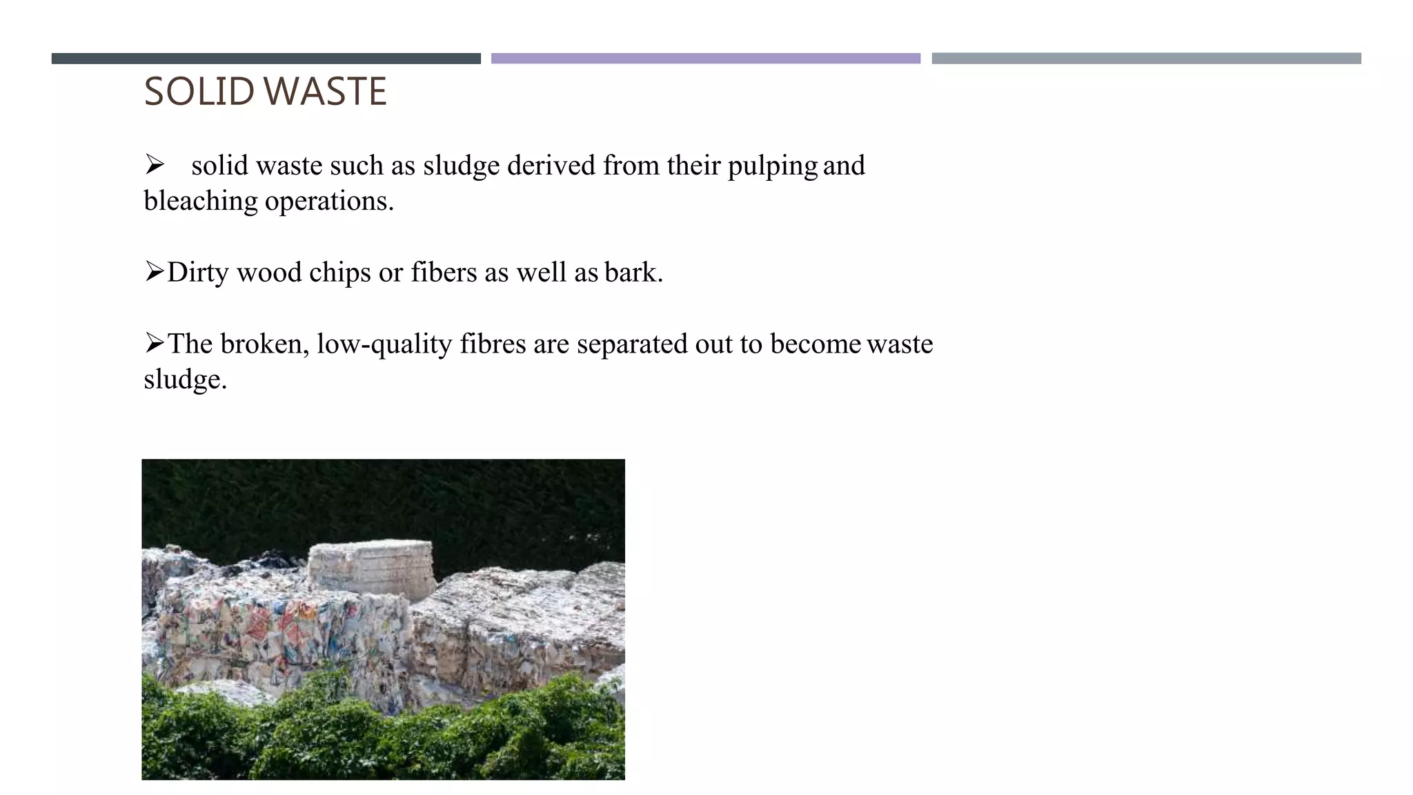 Pulp and paper industry (waste management) | PPTX