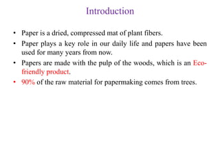 Pulp and Paper making (2).pptx