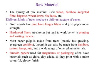 Pulp and Paper making (2).pptx