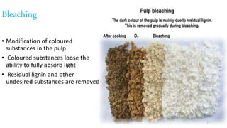 Pulp and Paper Manufacturing and Treatment Of Waste Water | PPTX